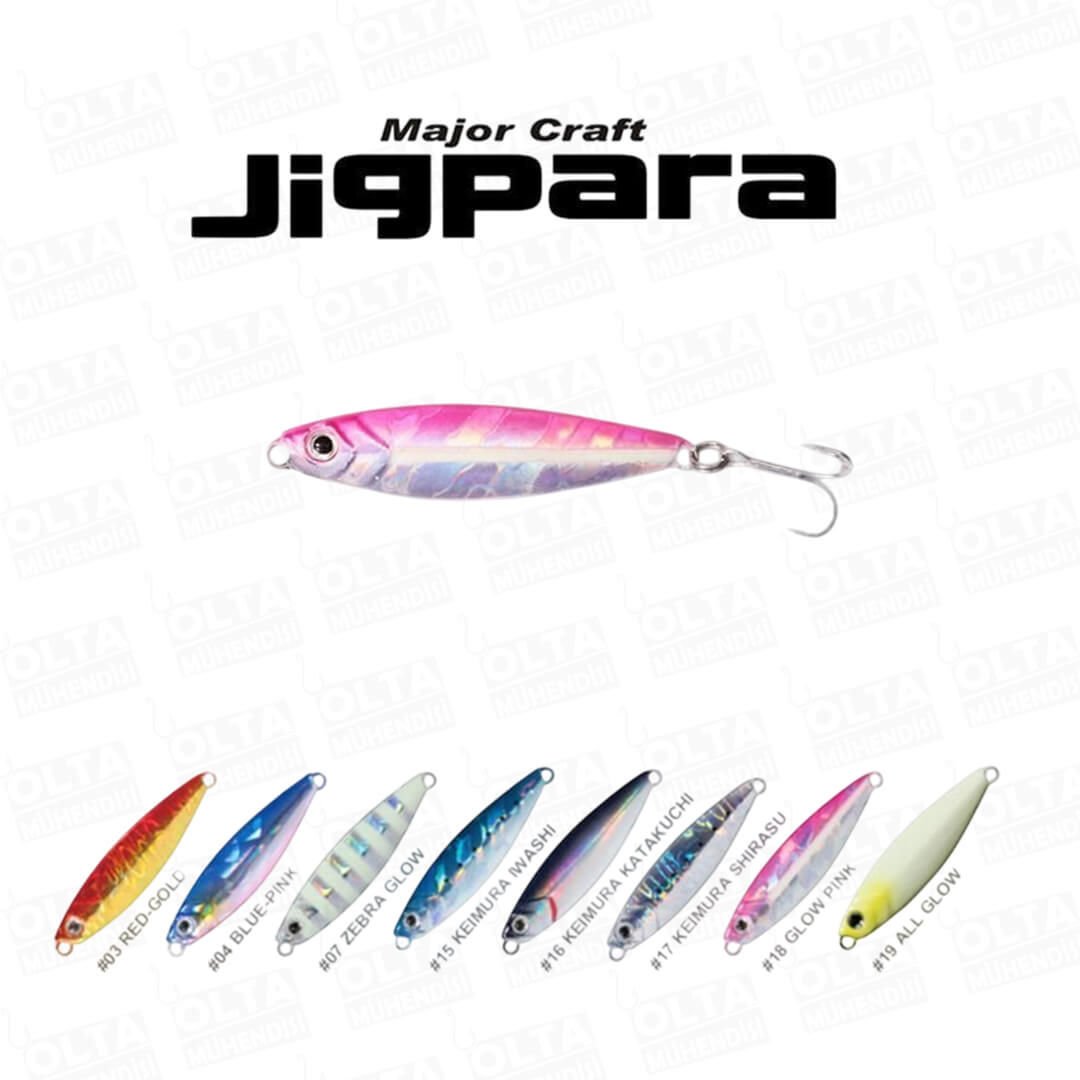 Major Craft Jigpara Micro 15 Gr Jig Yem 17 KEIMURA SHIRASU